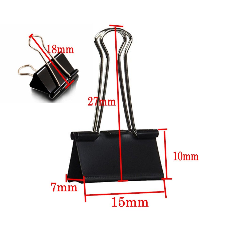 Bulldog clip sizes store