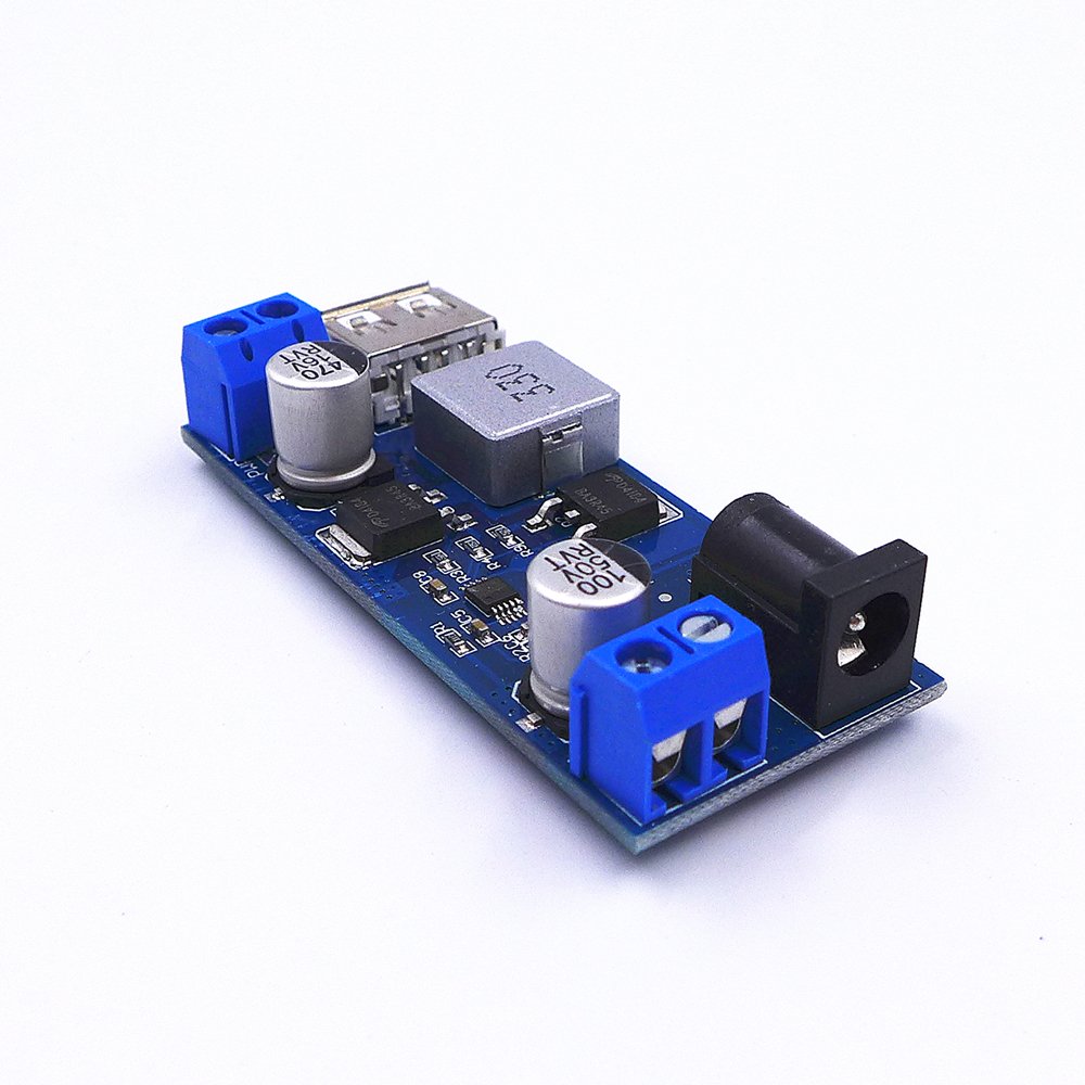24V / 12V To 5V 5A Power Buck Module DC-DC Step Down Power Supply Conv ...
