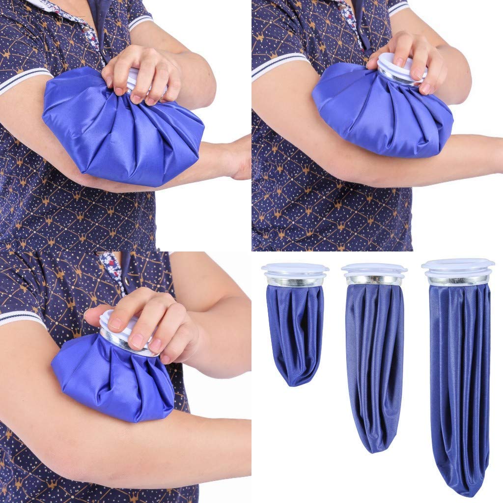 3 Sizes Large Medium Small Reusable ice Bag for Sports Injuries Watert ...